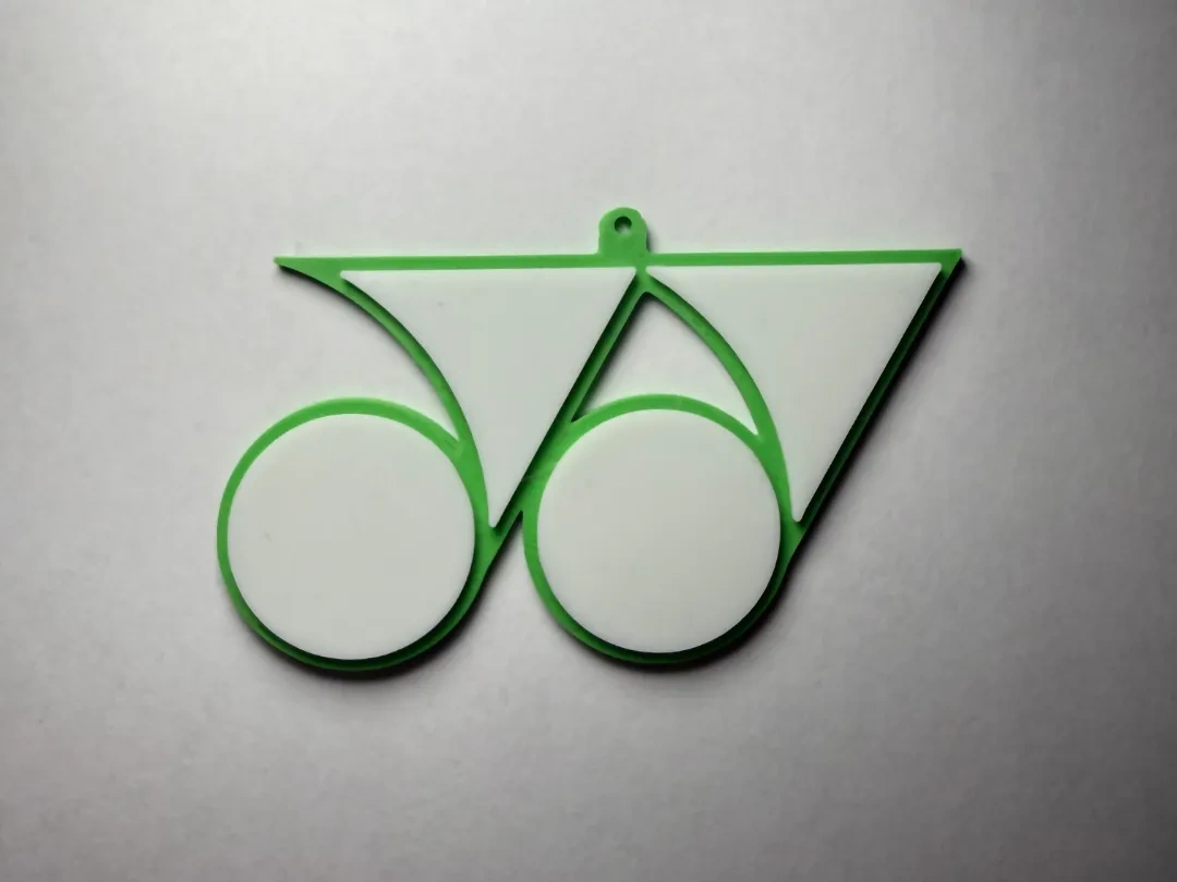 Yonex logo badminton keychain by user_59950685 - MakerWorld