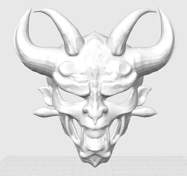 Demon Mask Set - Free 3D Print Model - MakerWorld
