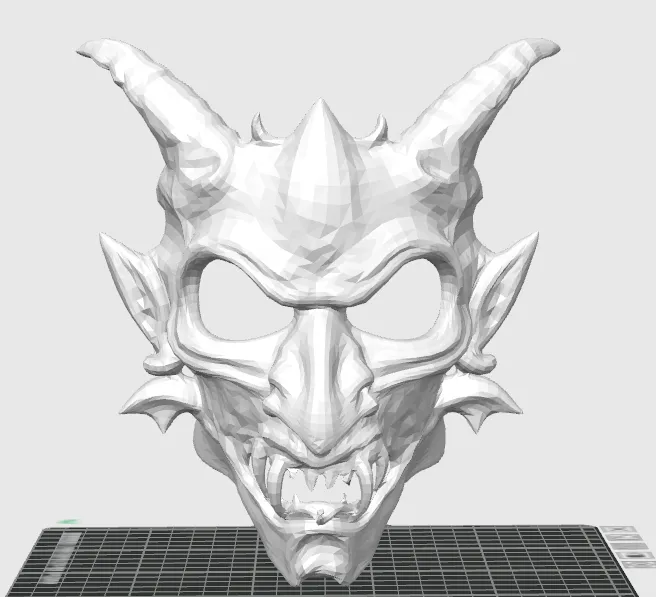 Demon Mask Set - Free 3D Print Model - MakerWorld