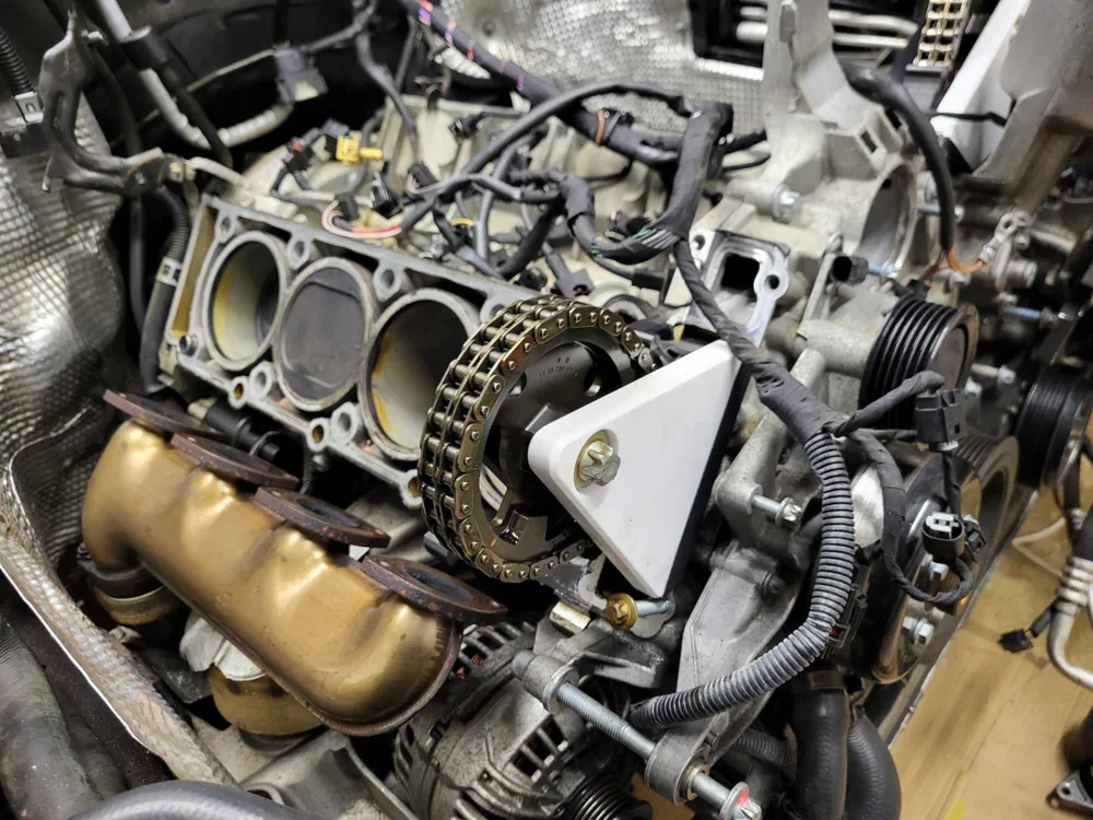 Mercedes M113 engine camshaft sprocket mount by Pawel98 - MakerWorld