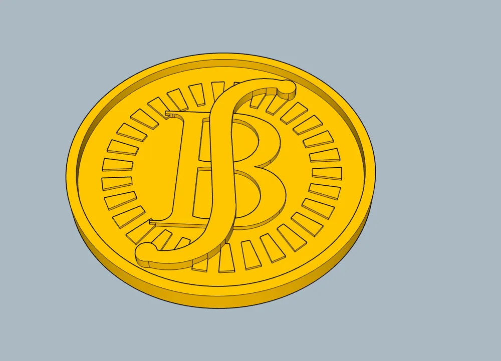 One piece belly coin - Free 3D Print Model - MakerWorld