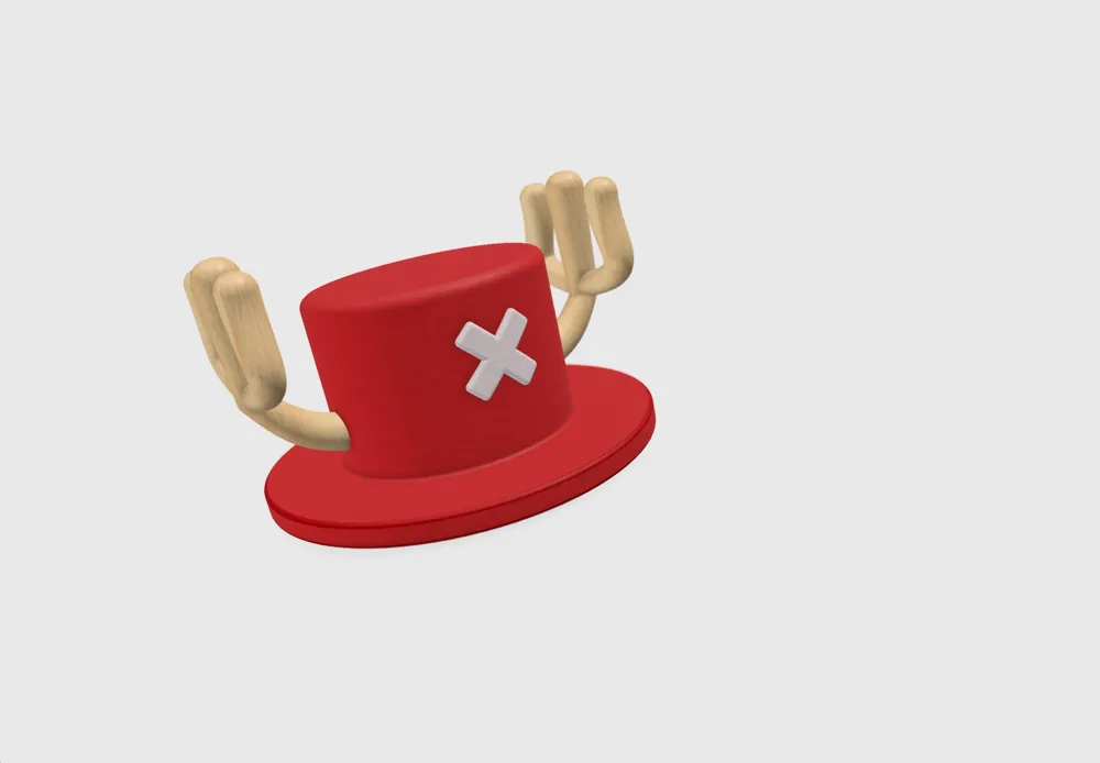 Chopper Hat - One Piece | Updated | (stl, step) - Free 3D Print Model ...