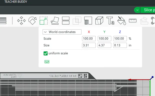 Teacher buddy badge - Free 3D Print Model - MakerWorld