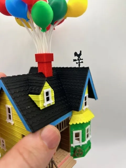 Up House levitating or non-levitating - Free 3D Print Model - MakerWorld