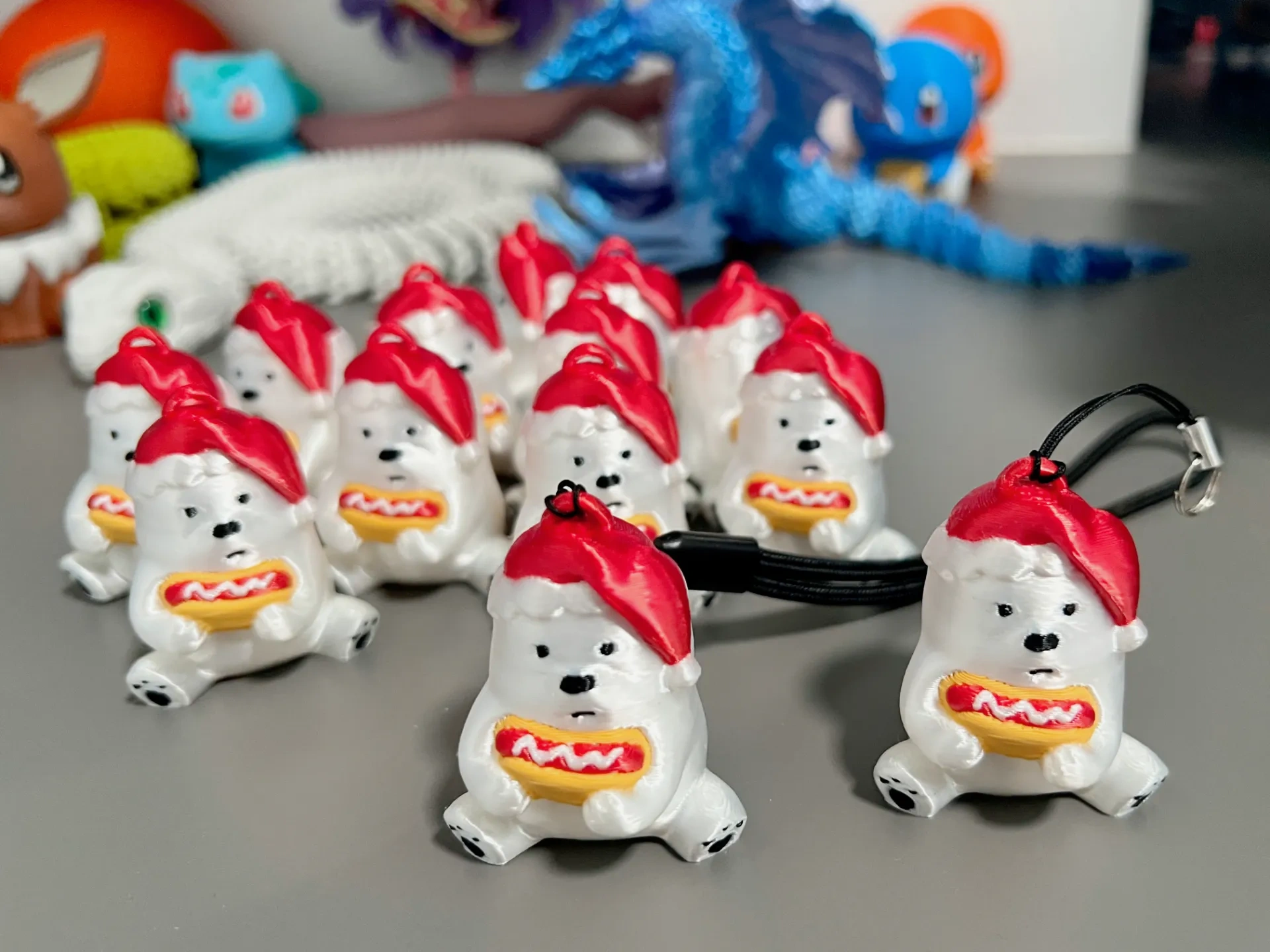 We Bare Bears Ice Bear Keychain/Bag Charm by lengfeng MakerWorld ...