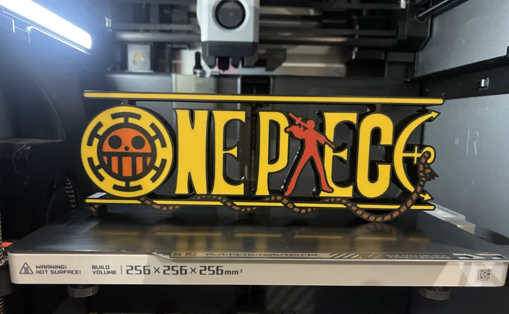 One Piece Logo Trafalgar Law by DarkLink - MakerWorld