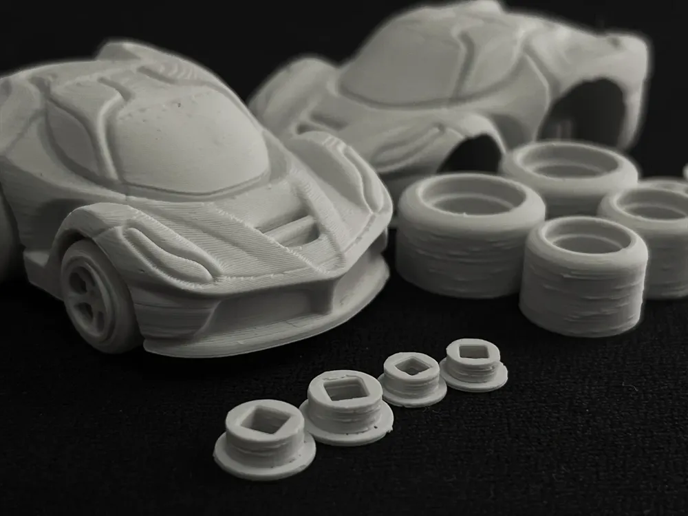 Ferrari LaFerrari Articulated Assembly Toy Car by 雪山的造物 MakerWorld: Download Free 3D Models
