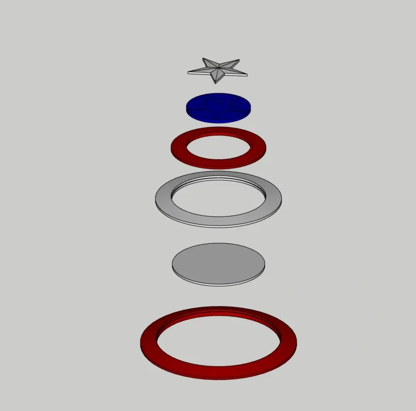 Stickman Avengers Kit Captain America's Shield by shiermeao MakerWorld ...