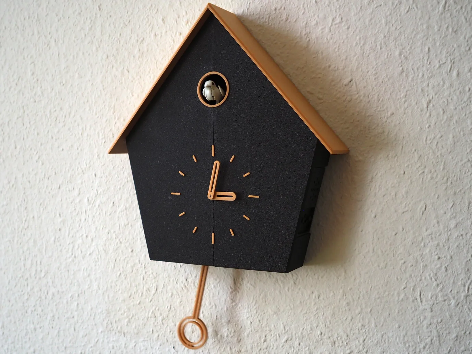 Modern cuckoo clock - mechanic sound - Cuconi Toni - Free 3D Print ...