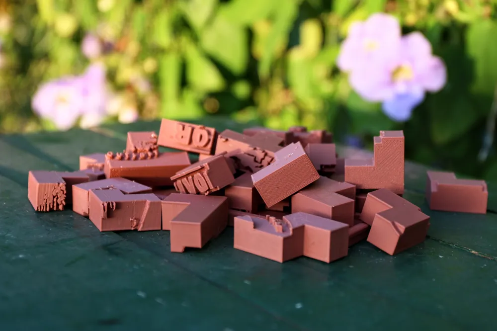 Survivor 47 - Logo Block Puzzle by bartojo MakerWorld: Download Free 3D ...