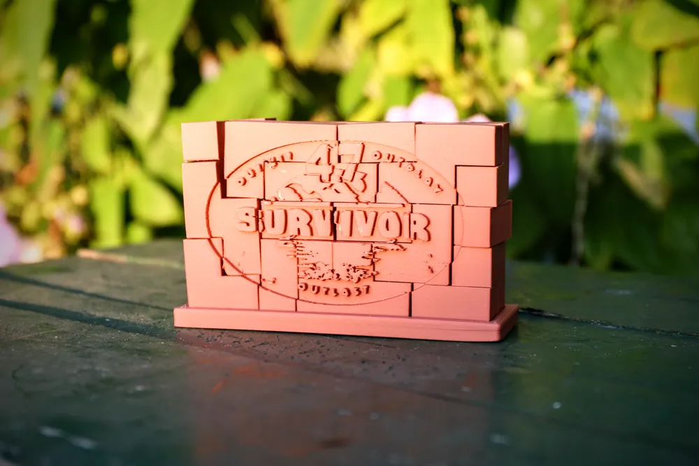Survivor 47 - Logo Block Puzzle by bartojo MakerWorld: Download Free 3D ...