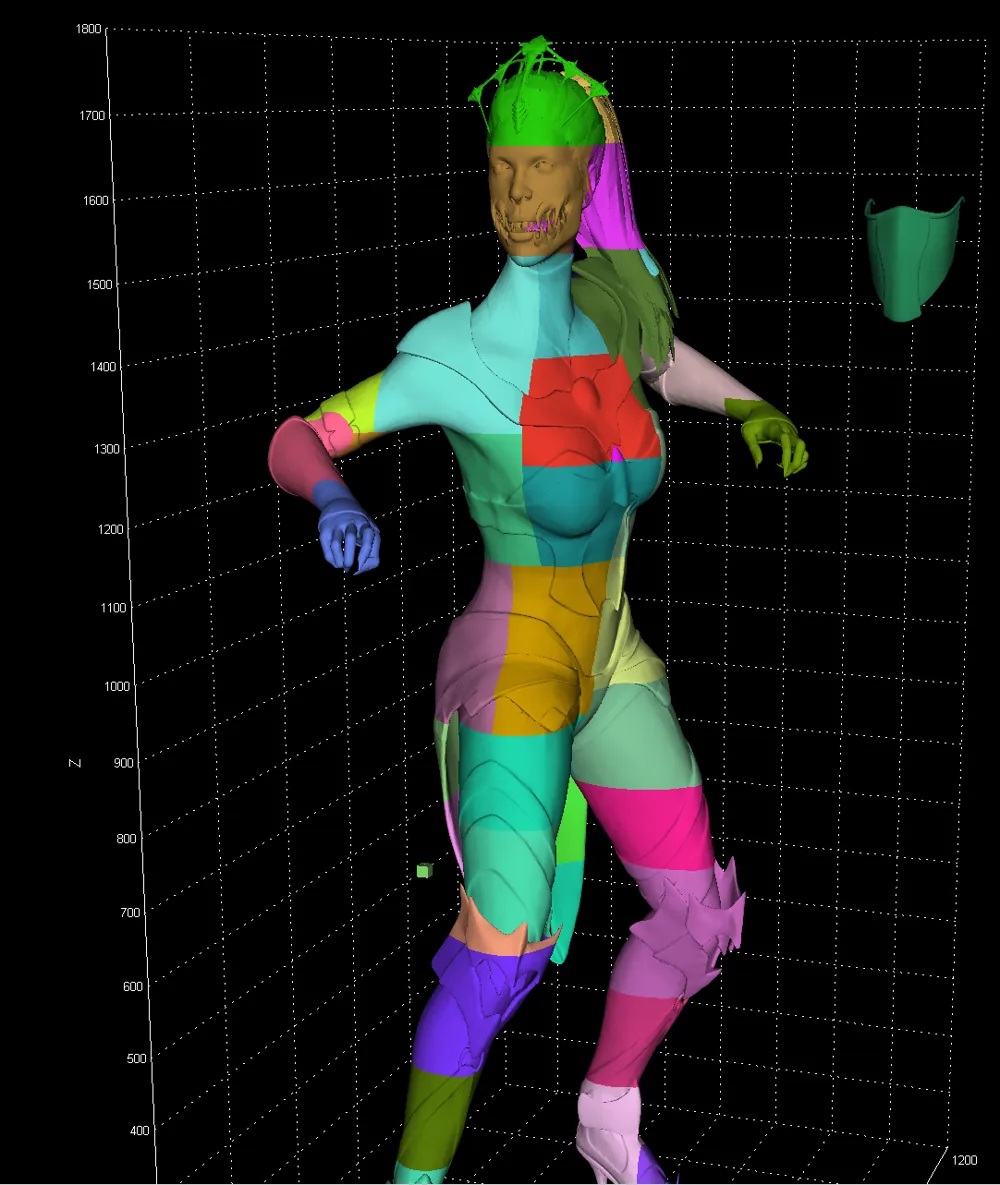 Life-Size Mileena 3D Model from Mortal Kombat X by Ryan - MakerWorld