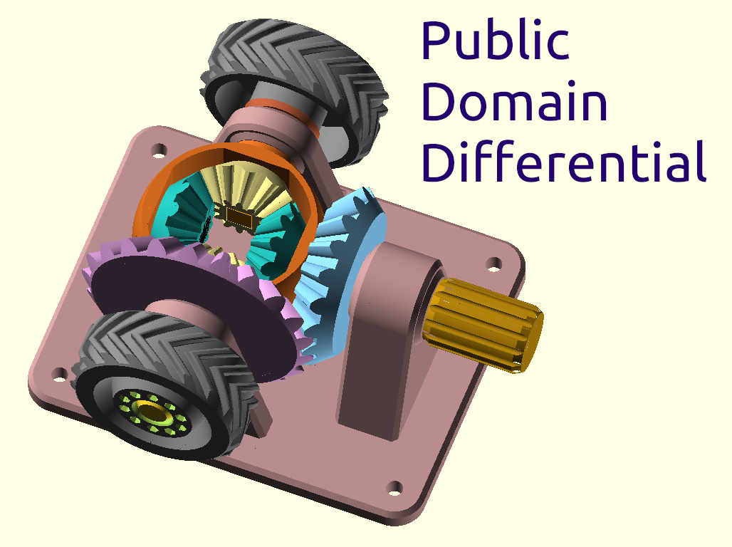 Public Domain Differential by Dimensional_Whi - MakerWorld