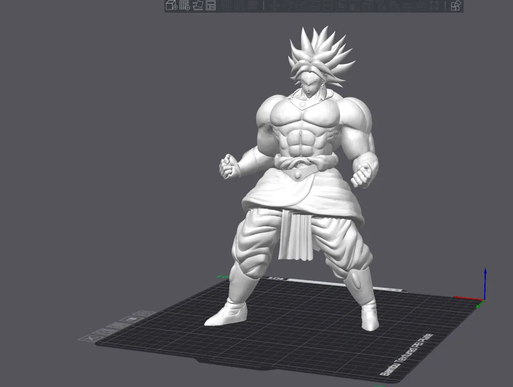 Dragon Ball Broly 3D Model by Ryan - MakerWorld