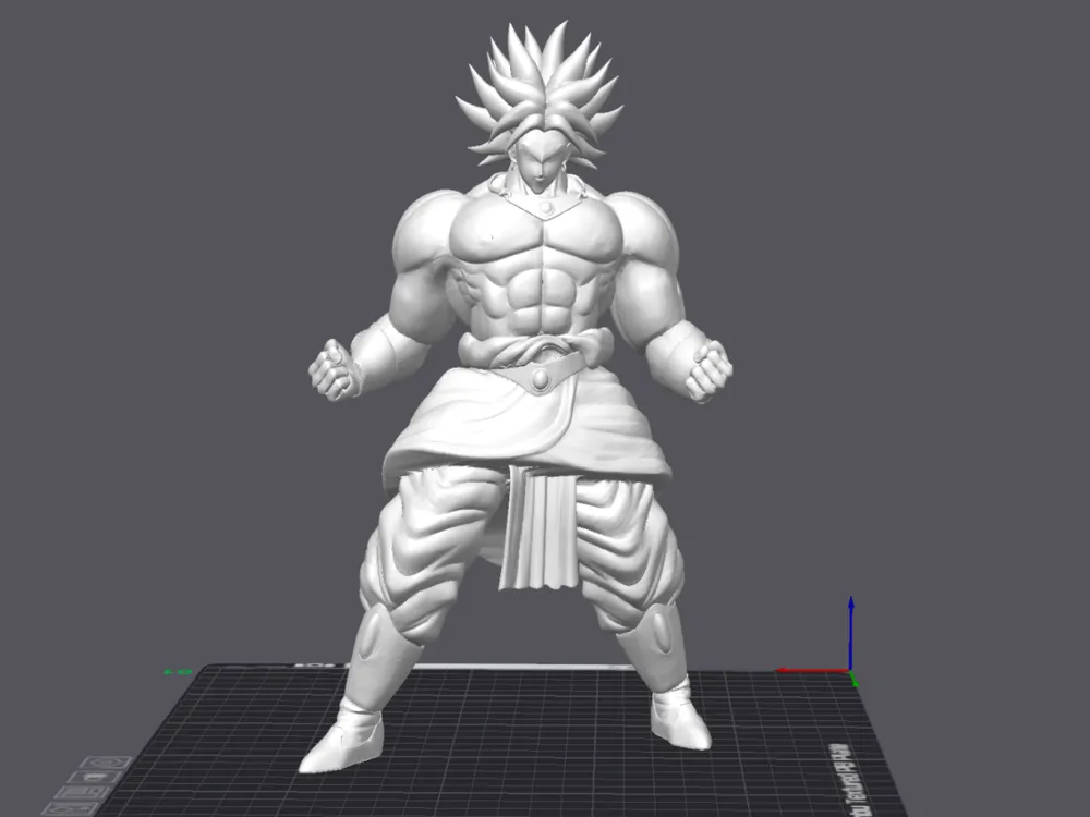 Dragon Ball Broly 3D Model by Ryan - MakerWorld
