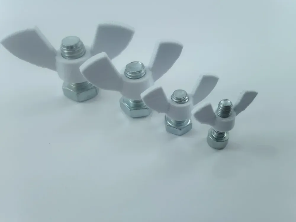 Winged Nut DIN315 - M6/M8/M10/M12/M16 by EliasSchoener - MakerWorld