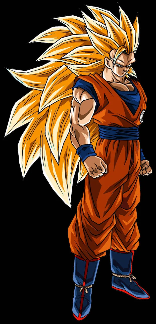 Modelo 3D do Goku Super Saiyajin 3 (SSJ3) por Ryan MakerWorld: Baixe ...