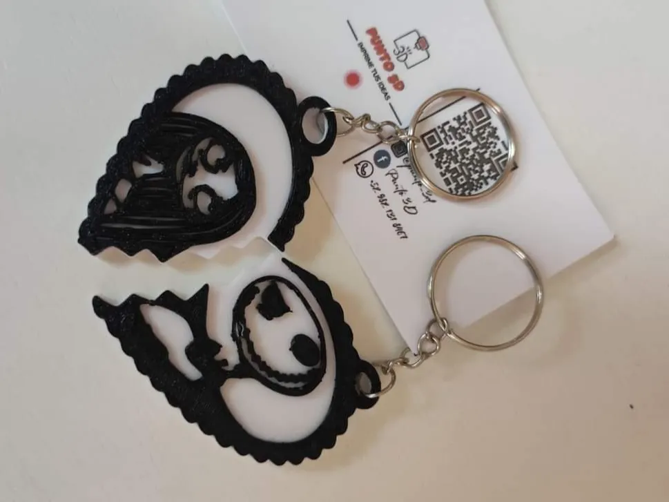 Jack Skellington's Strange World Keychains by Punto_3D - MakerWorld