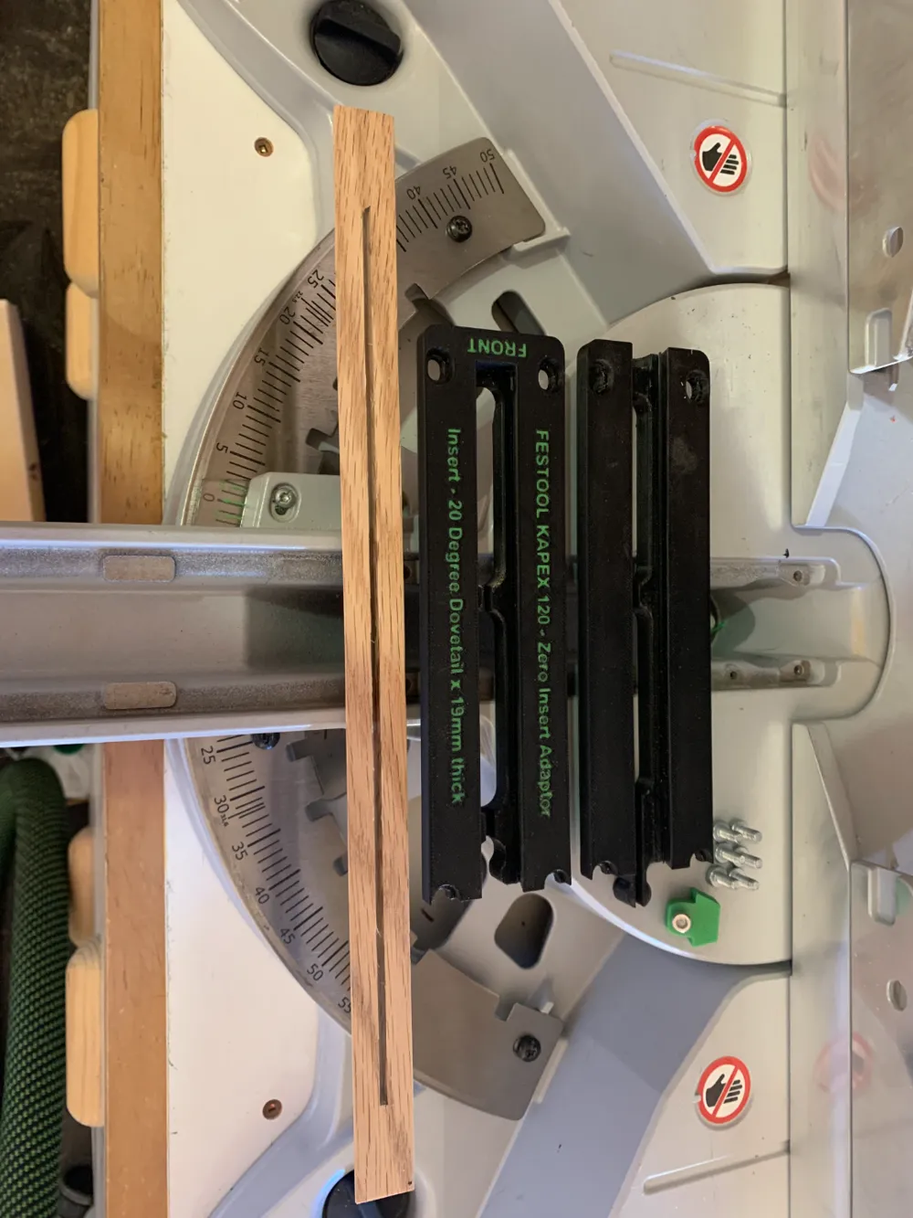 Festool Kapex 120 Replaceable Zero Insert Adaptor by user_2996449885 - MakerWorld