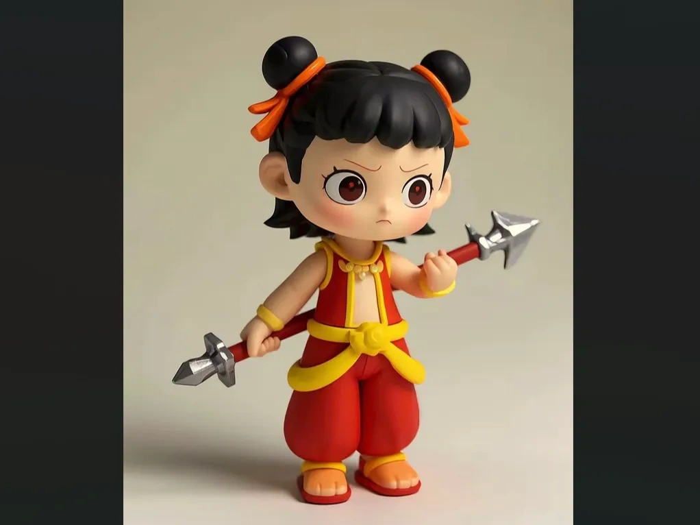 Nezha, Print-in-Place, suitable for a1mini by 库尔勒 - MakerWorld