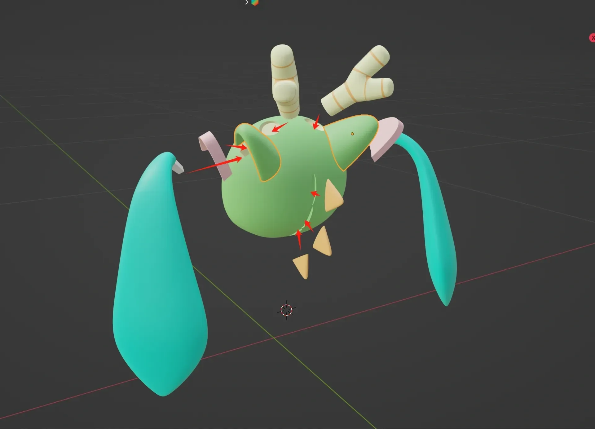 Hatsune Miku fufu Year of the Dragon Zodiac Series - Free 3D Print ...