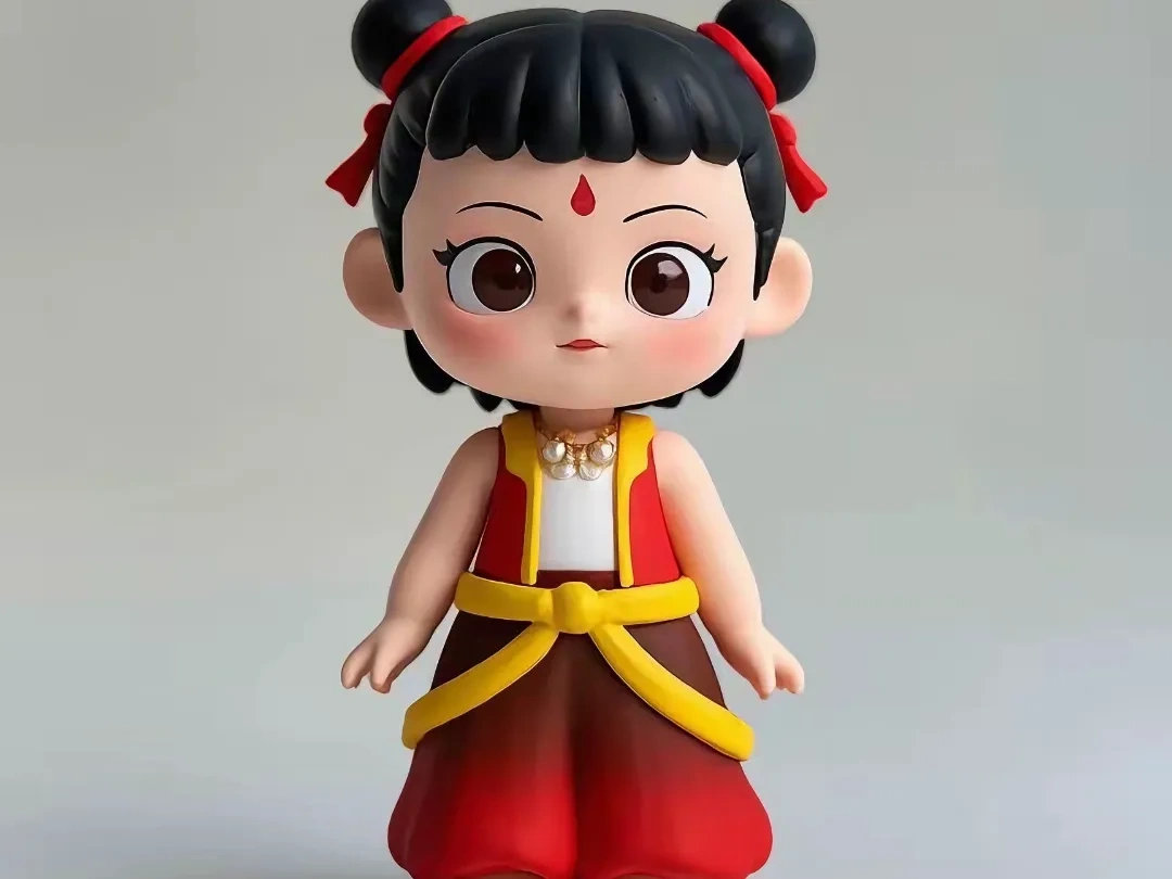 Nezha the Devil Child, Print-in-Place, for A1 mini by 库尔勒 - MakerWorld