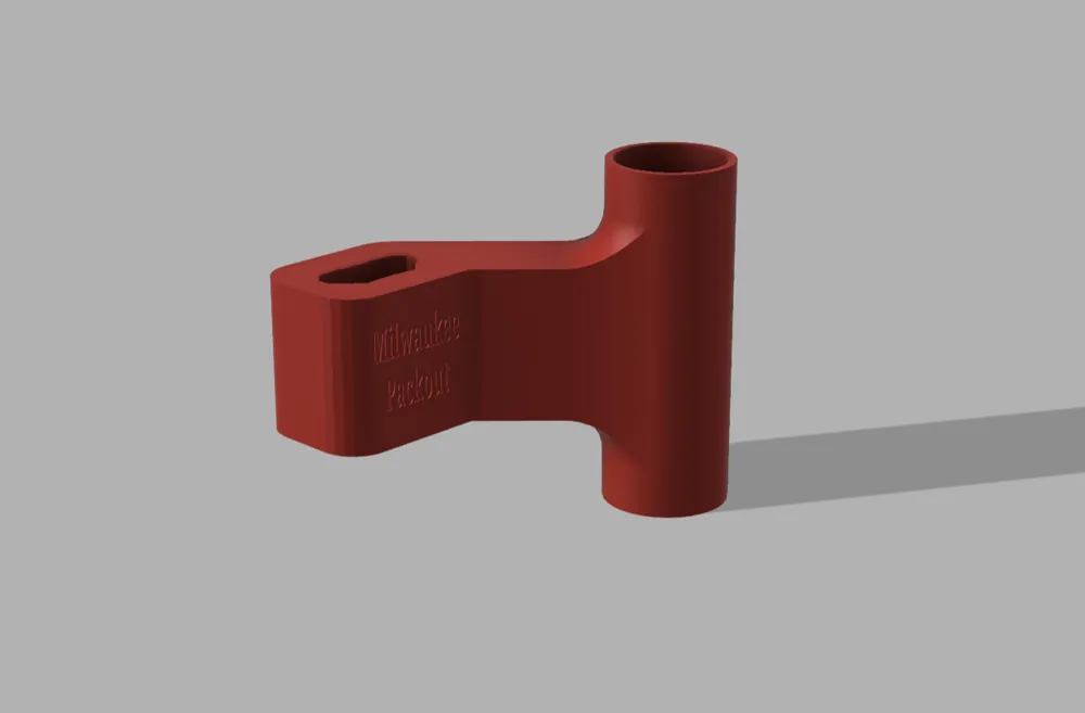 Milwaukee packout fishing rod holder by prince of print MakerWorld ...