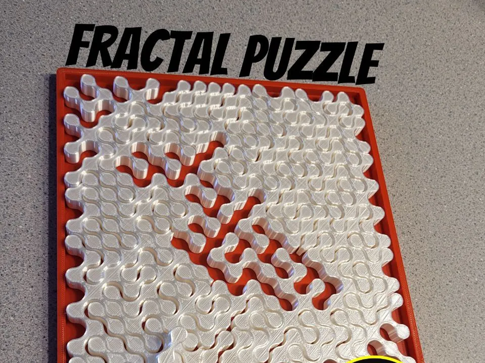 Fractal Puzzle by CL3D PRINTING - MakerWorld