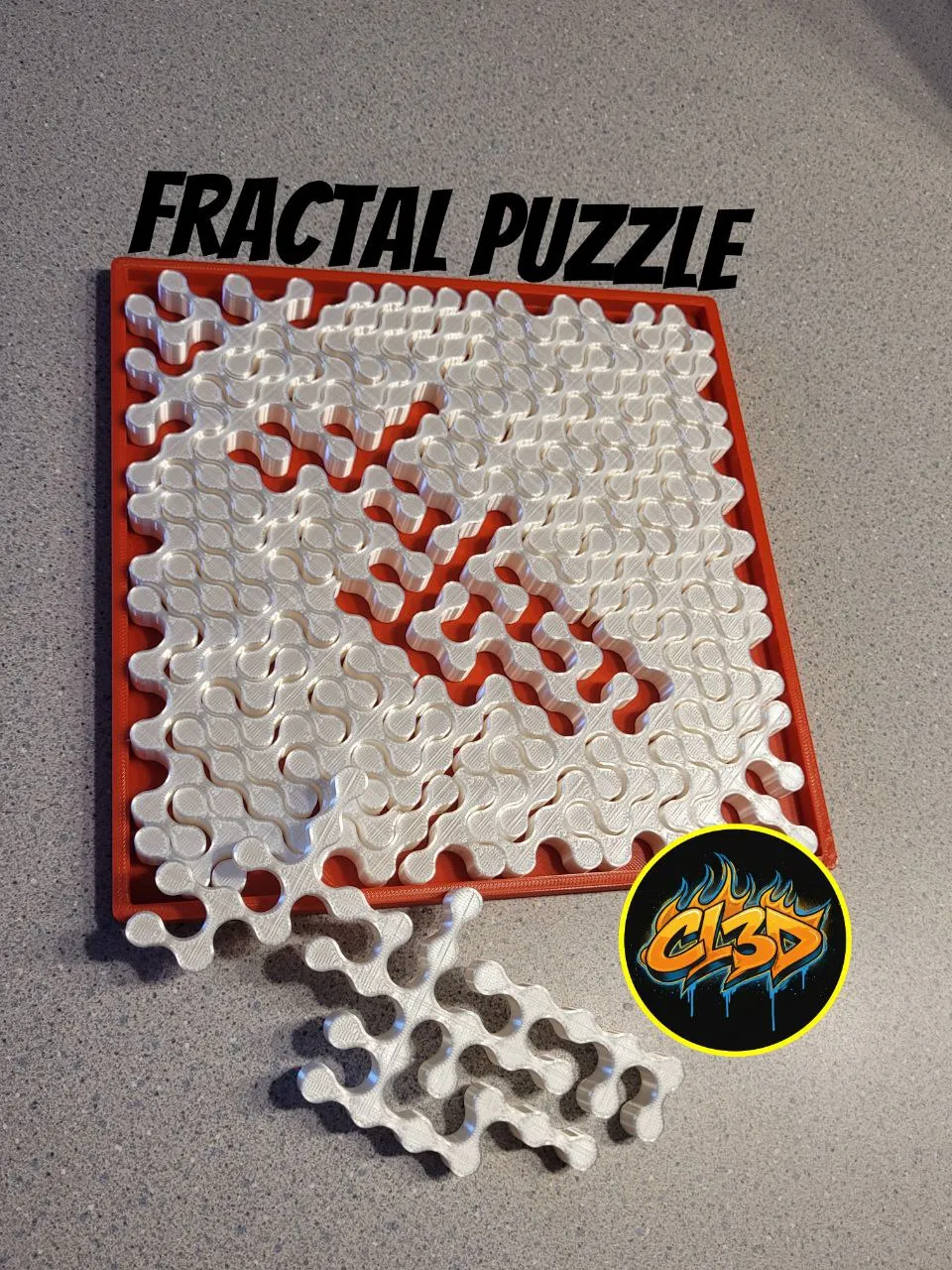 Fractal Puzzle by CL3D PRINTING - MakerWorld