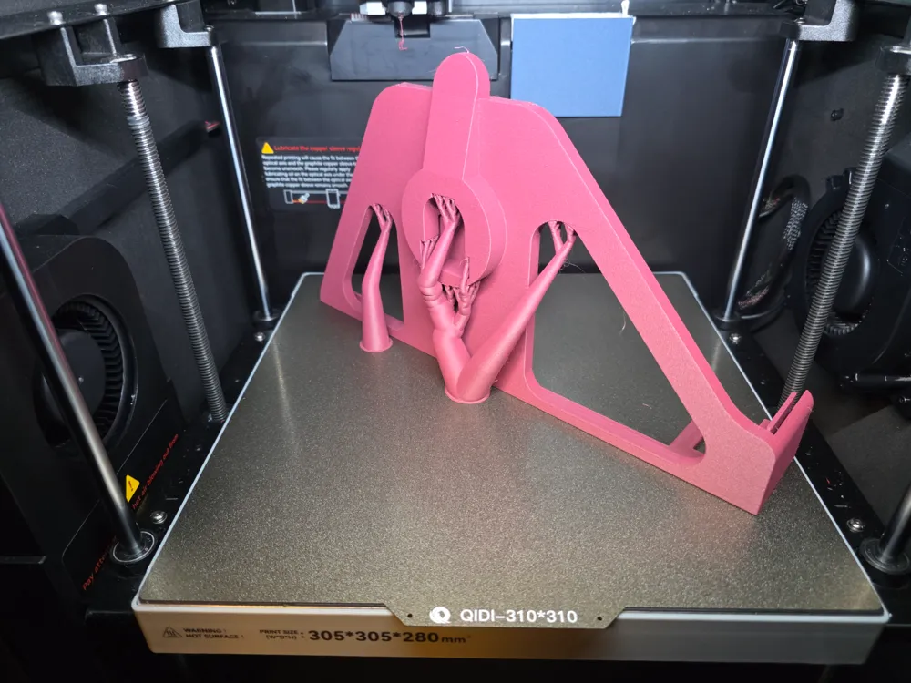 Qidi Plus 4 Side spool holder Remixed by user_894864419 - MakerWorld