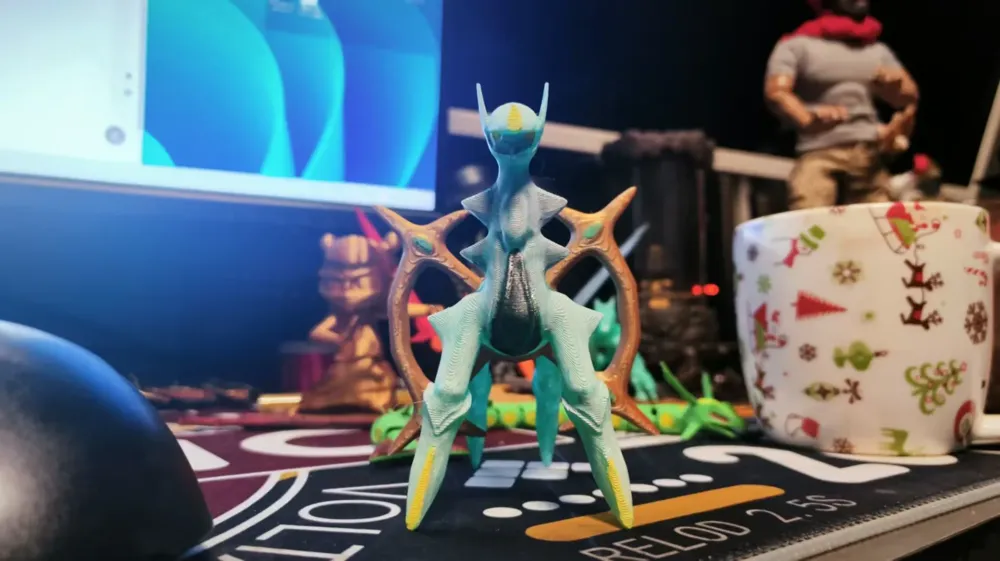 Pokémon Arceus - Small Scale by 熊小猫 MakerWorld: Download Free 3D Models