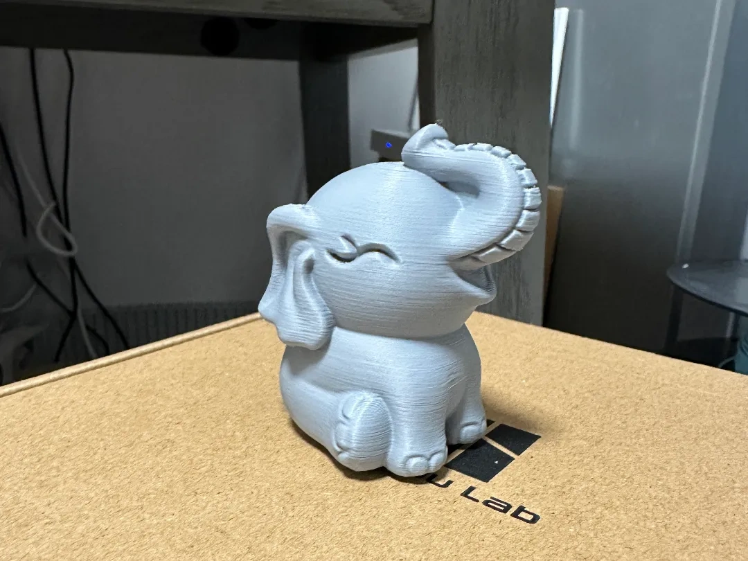 Adorable little elephant by 3D girl - MakerWorld
