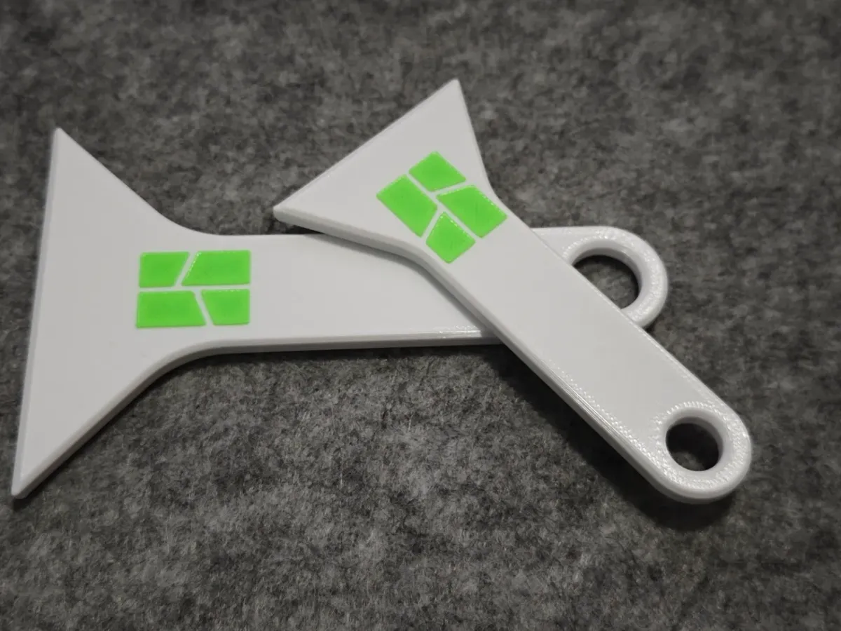 Spatule d'aide pour stickers et rubans adhésifs par warmth121 ...