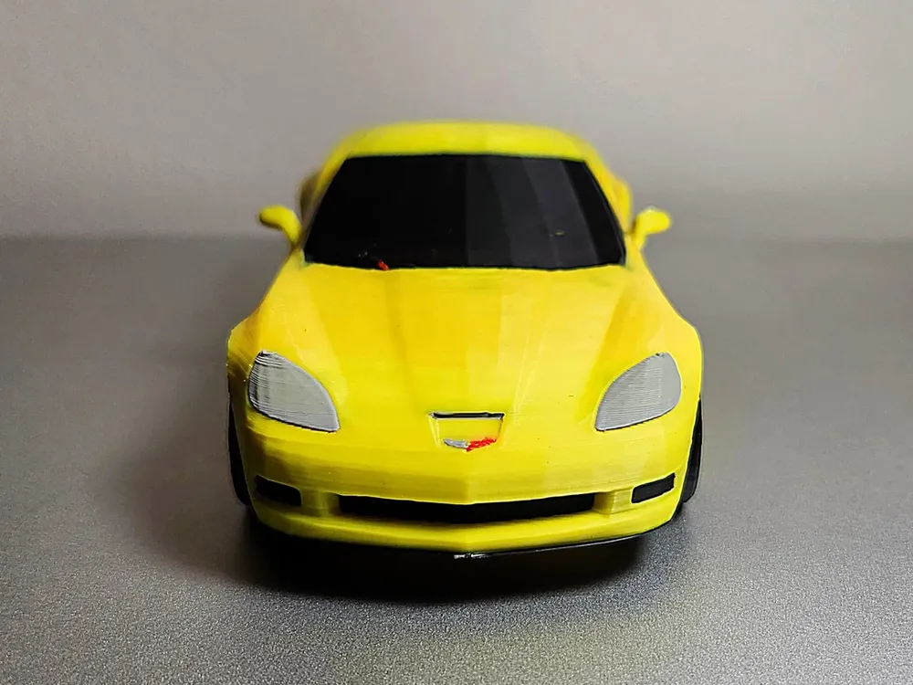 Chevrolet Corvette Z06 (C6) Kit Card (1:24 scale) Remixed by The Kit ...