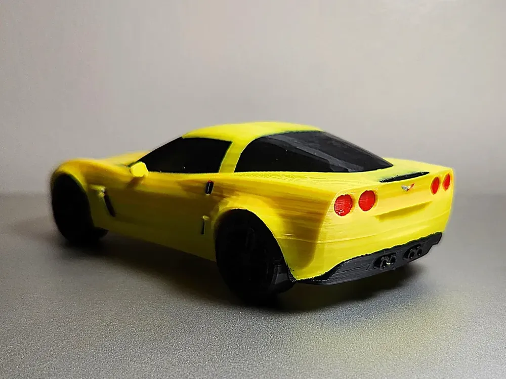 Chevrolet Corvette Z06 (C6) Kit Card (1:24 scale) Remixed by The Kit ...