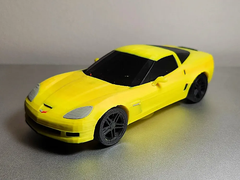 Chevrolet Corvette Z06 (C6) Kit Card (1:24 scale) Remixed by The Kit ...