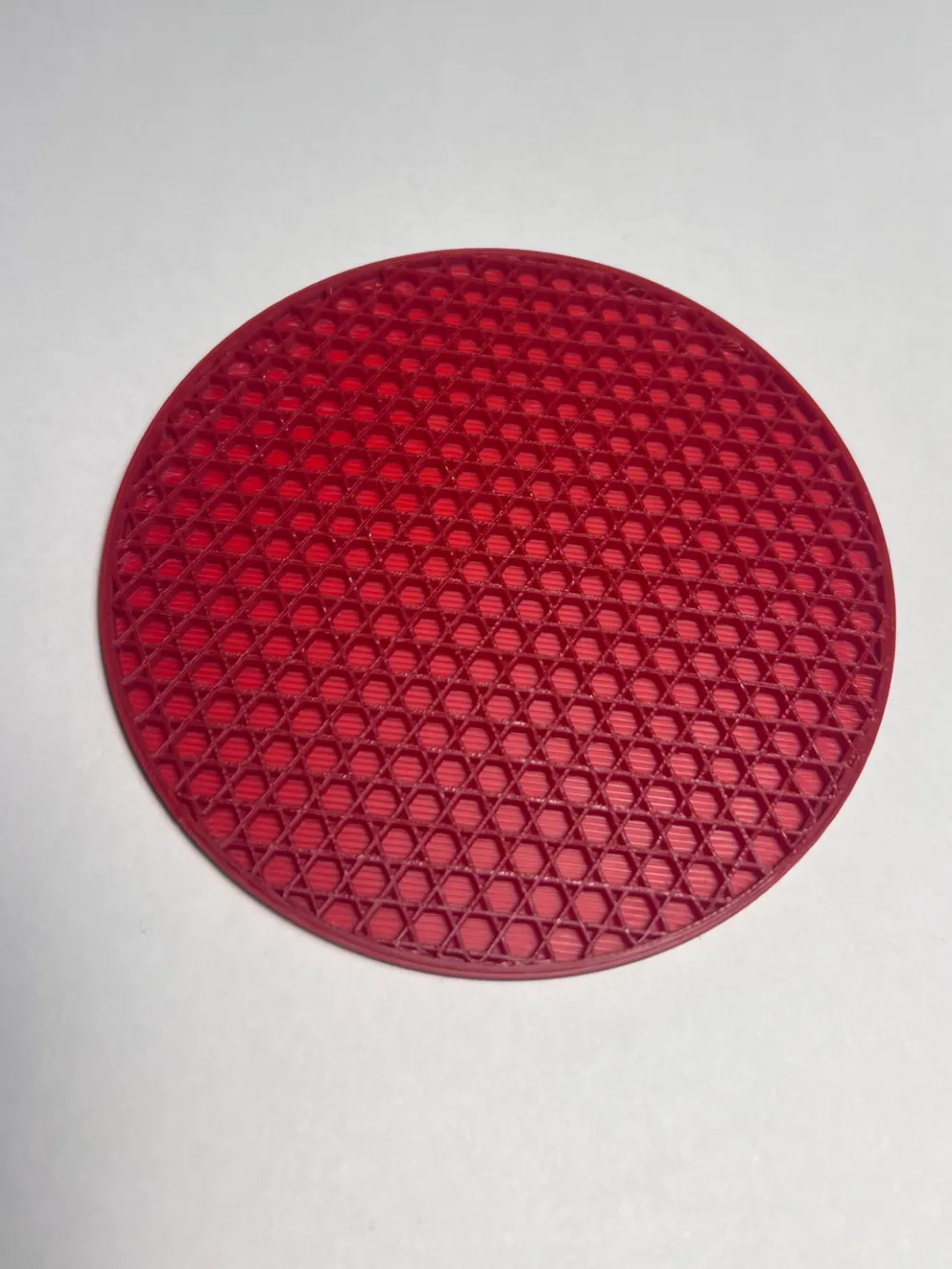 Infill Coaster Tri-Hexagon by Joshua 3D - MakerWorld