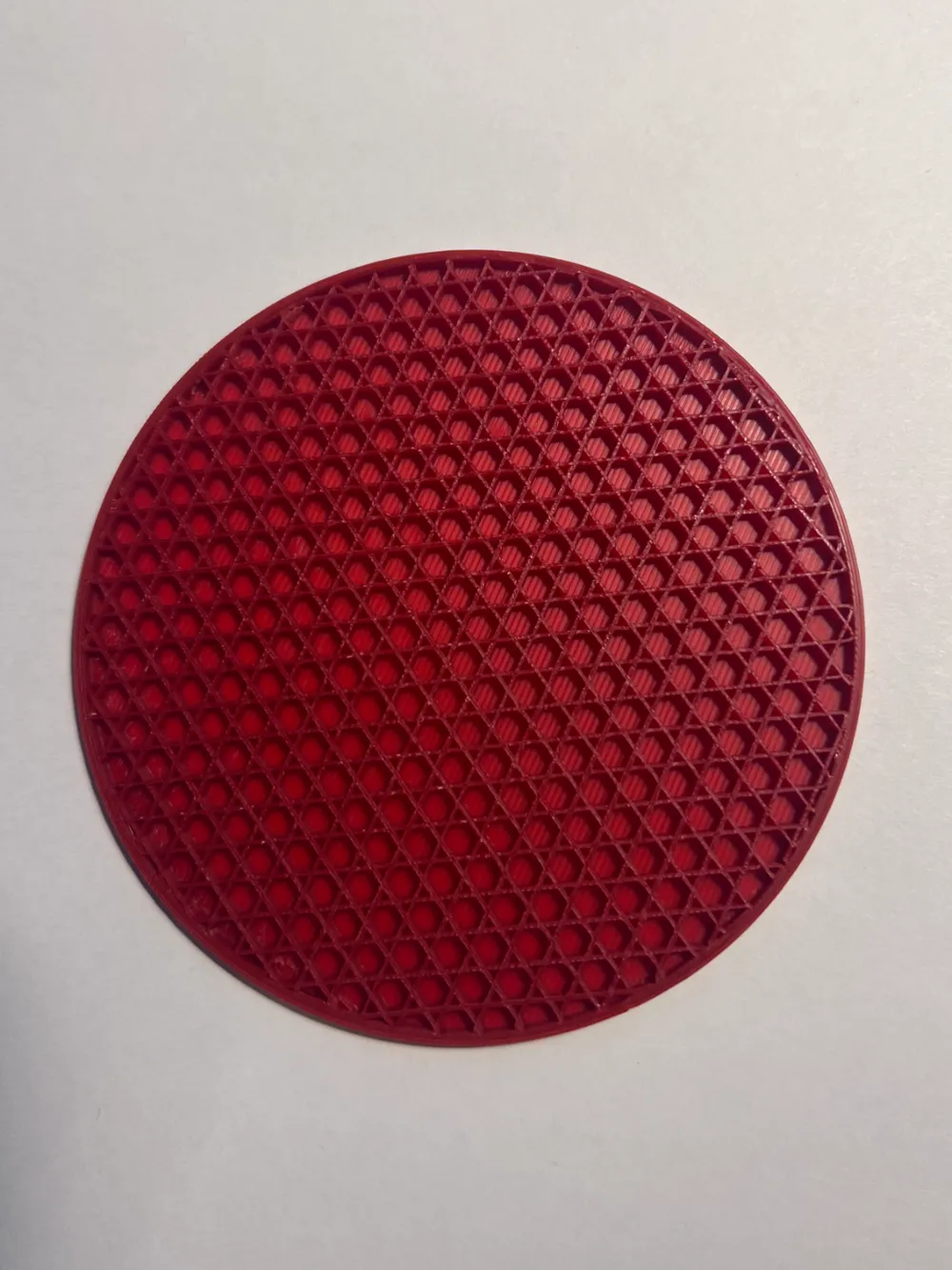 Infill Coaster Tri-Hexagon by Joshua 3D - MakerWorld