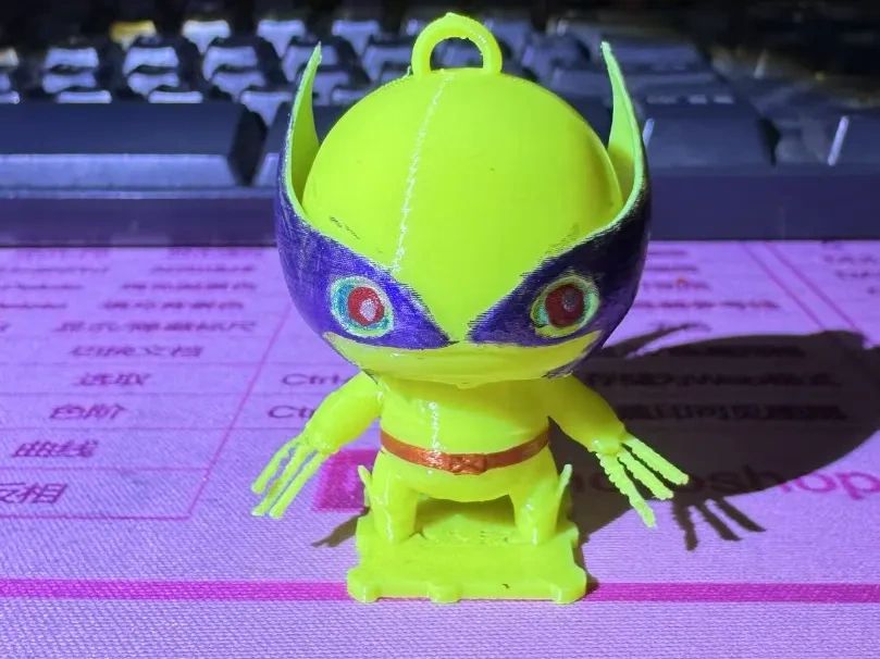 Q-version Wolverine pendant keychain by gdx-3d - MakerWorld