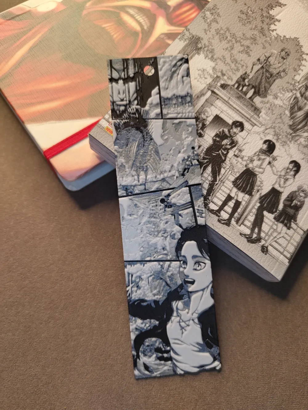 Attack on Titan Bookmark by Mattia - MakerWorld