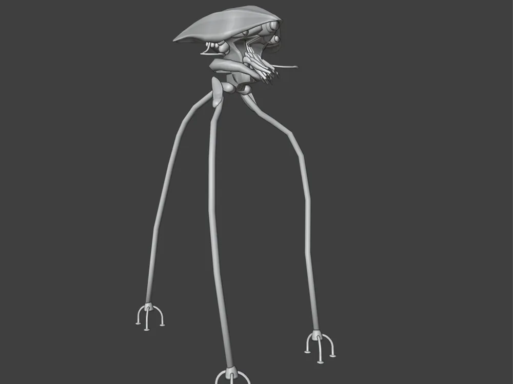 tripod_robot by KUSIAK MakerWorld: Download Free 3D Models