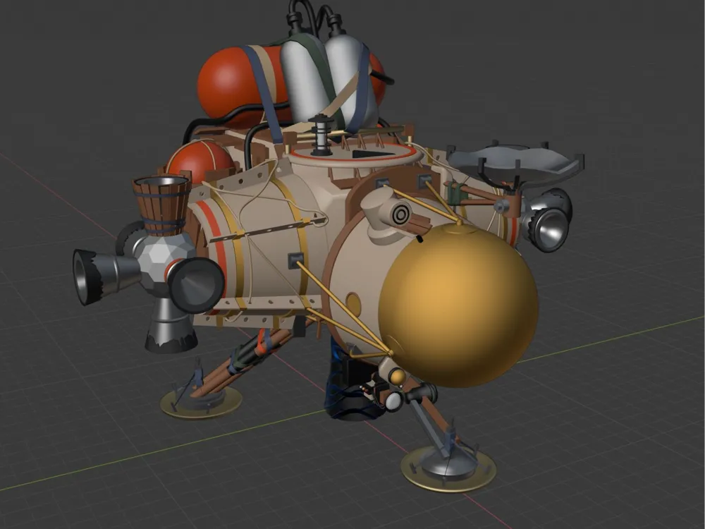 Outer Wilds Spaceship by Jedi MakerWorld: Download Free 3D Models