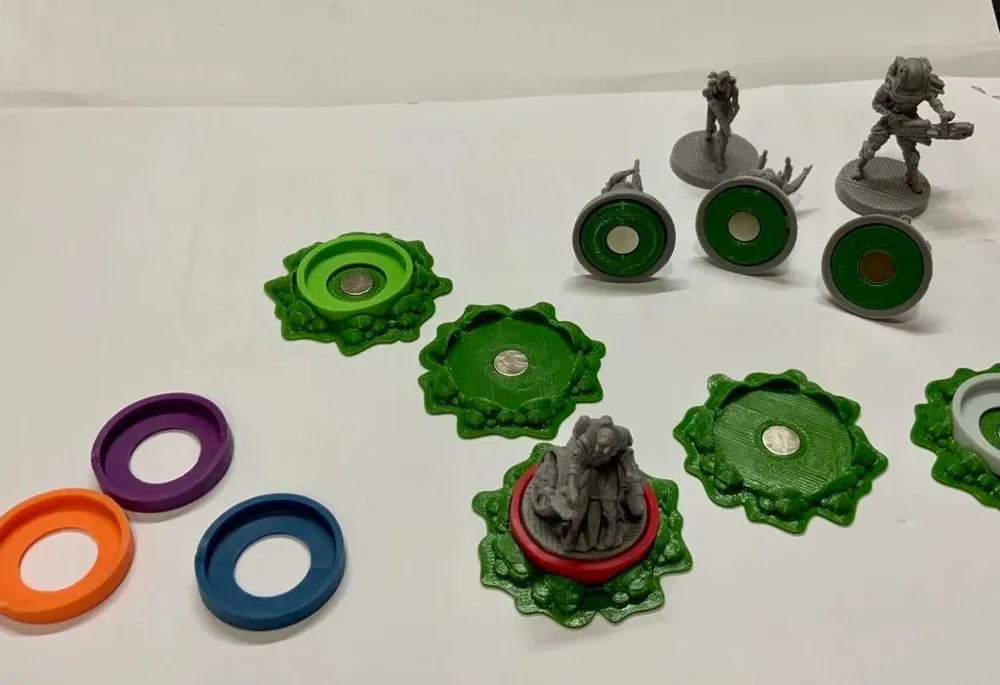 Slime base for Nemesis Magnetic - Free 3D Print Model - MakerWorld