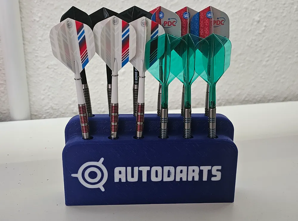 Auto-dart holder for 12 darts by Scubadi - MakerWorld