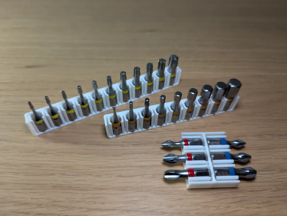 EDC Hex Bit Holders: Snap-In, Single & Double Slot by chris2798 ...
