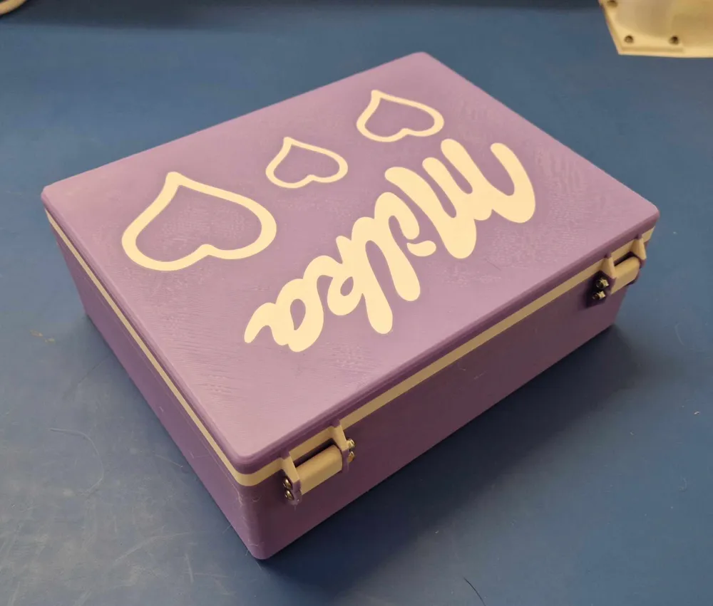 Milka Chocolate Box - Free 3D Print Model - MakerWorld