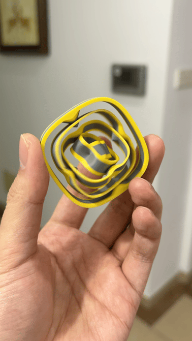 Wasp Fidget Spinner (Print-in-Place, no supports, only 16g) by Jason ...