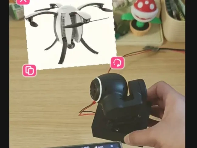 Modified drone gimbal 4k camera, retains all functions of the drone ...