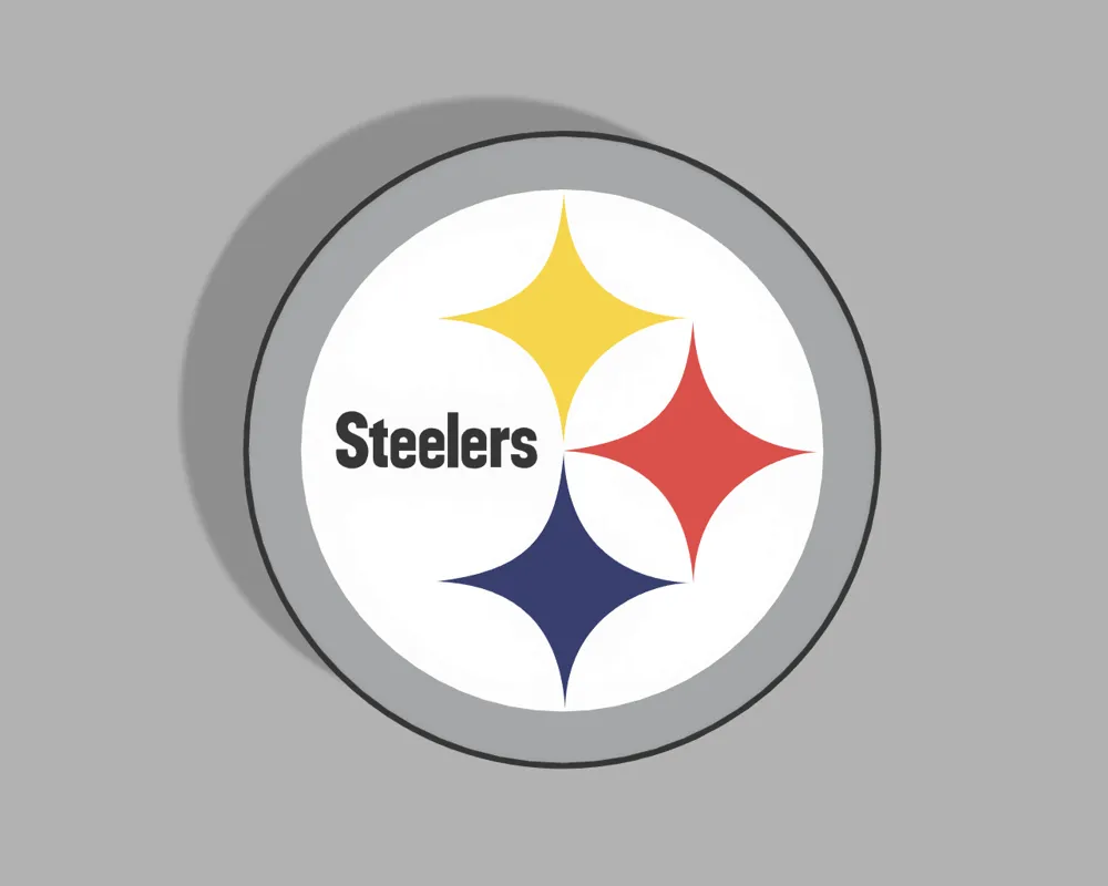 Pittsburgh Steelers 3D Sign by Fast3D - MakerWorld