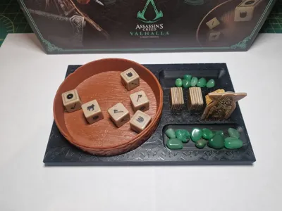 Orlog Game Board (Assassin's Creed Dice Game) by Yousefi - MakerWorld